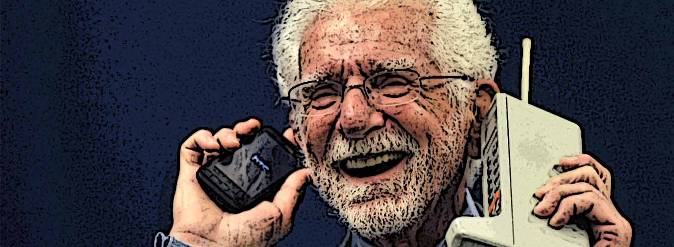 Martin Cooper - ojciec telefonu komórkowego - questus